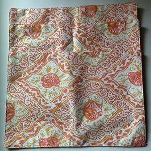 Tahari | Dining | Tahari Home Place Table Mats Set 3 Orange Shells ...